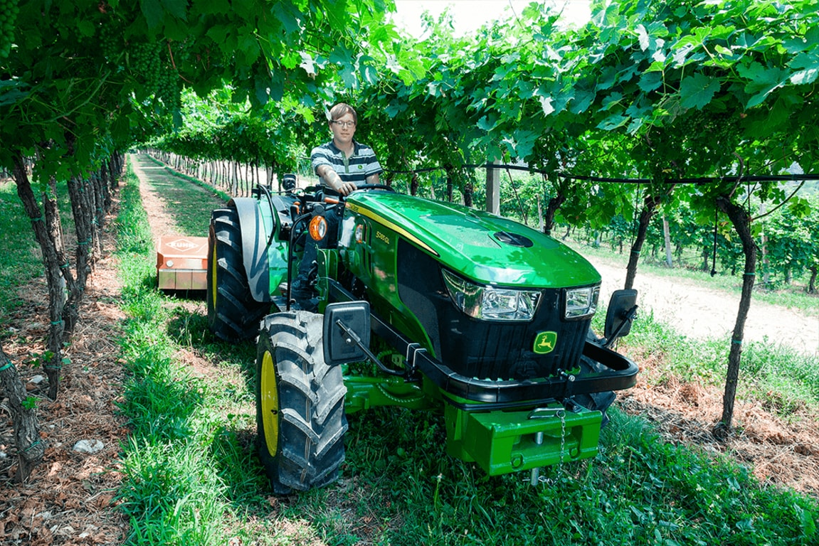5085GL | 85 hp | Tractor Angosto | John Deere MX